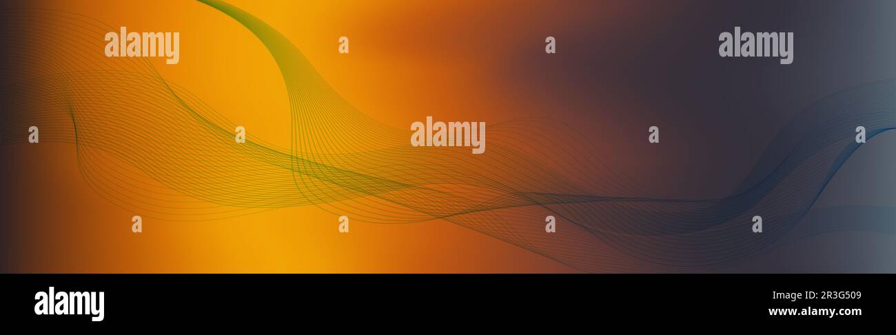 Panoramic abstract web background dark multicolor gradient - Vector ...