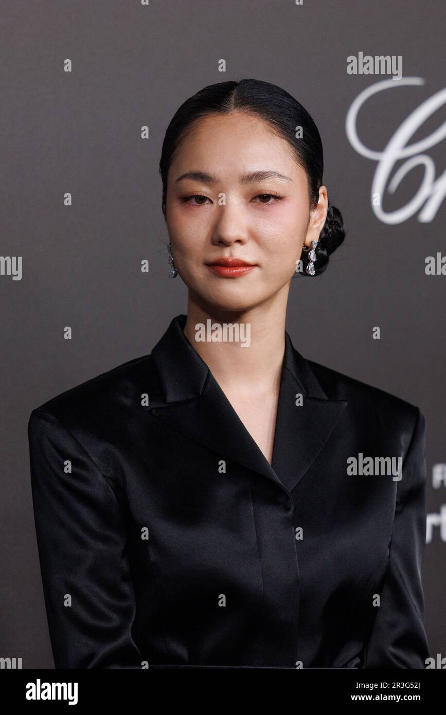 Cannes, France. 23rd May, 2023. Jeon Yeo-Been attending the "Chopard ...