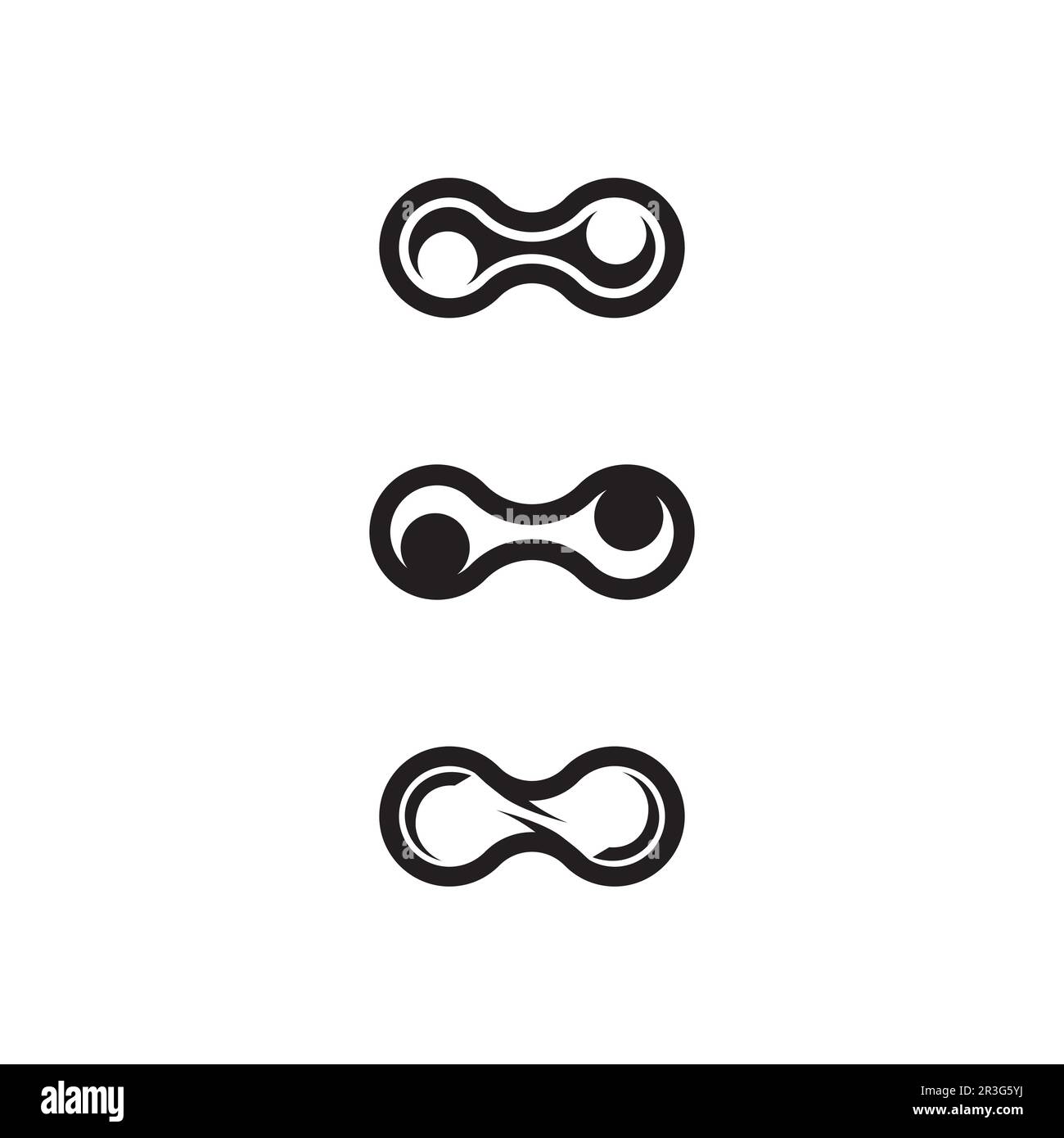 infinity design logo and 8 icon, vector, sign, creative logo for ...