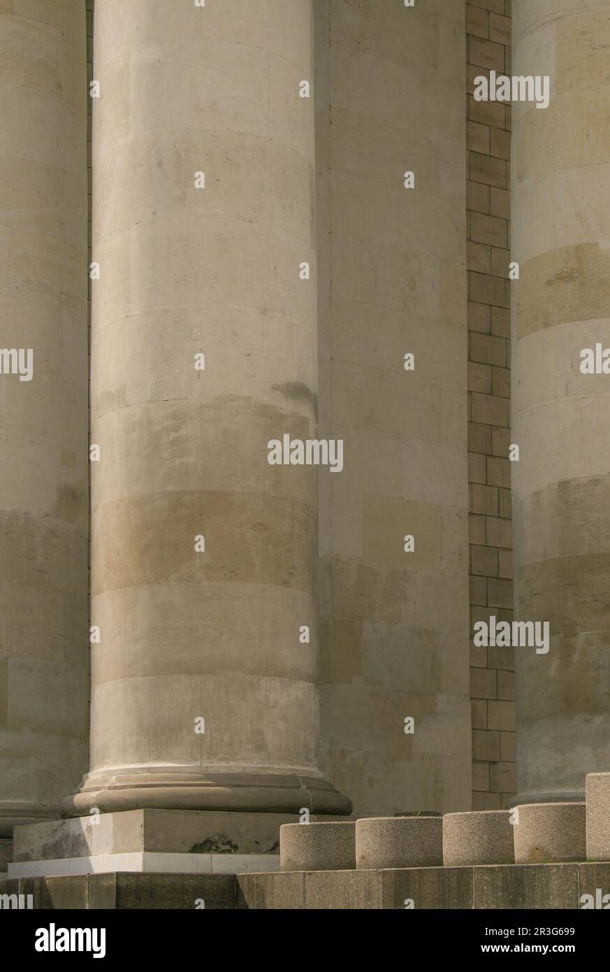 Sandstone architectural pillar Stock Photo - Alamy