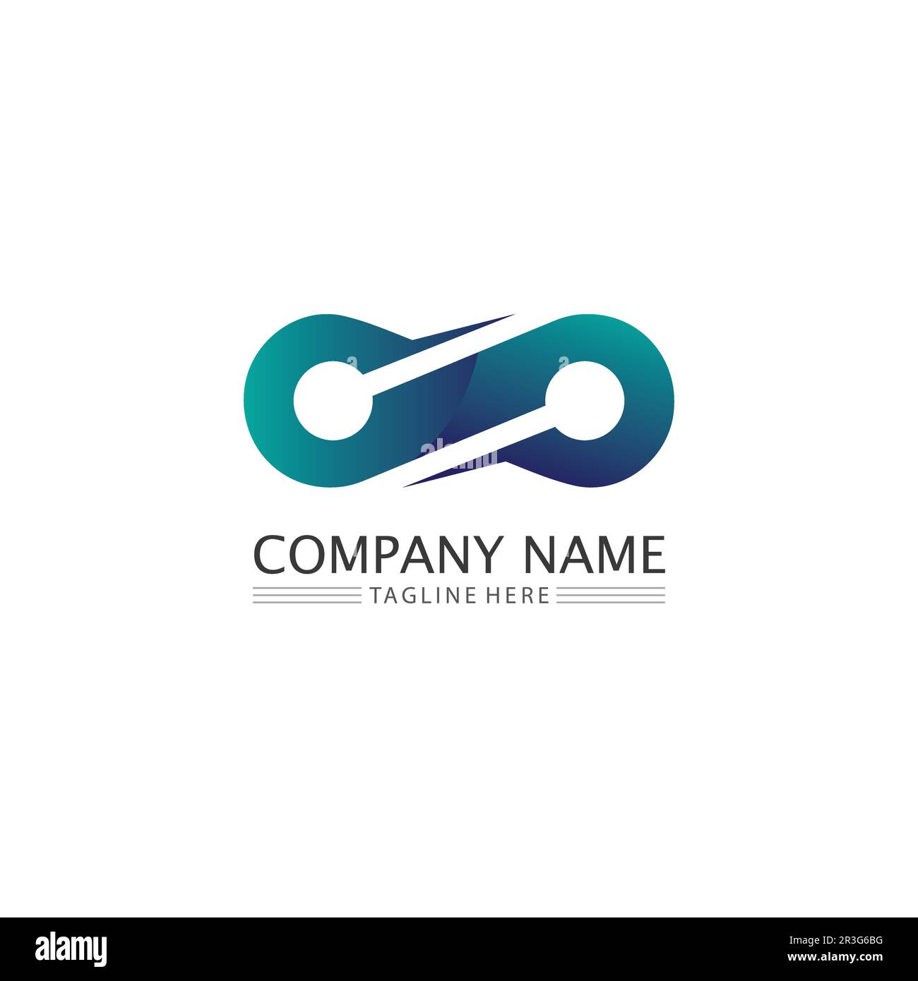 infinity design logo and 8 icon, vector, sign, creative logo for ...