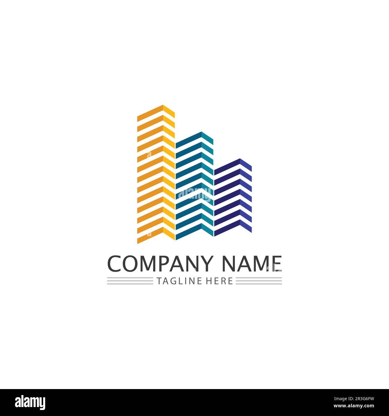 Real estate and home buildings vector logo icons template Stock Vector ...