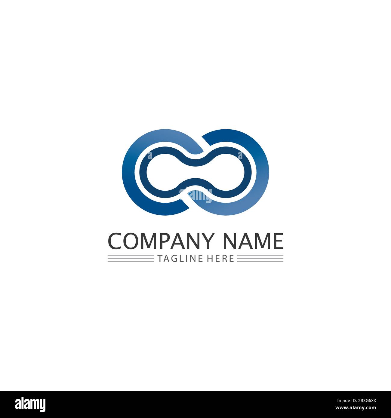 infinity design logo and 8 icon, vector, sign, creative logo for ...