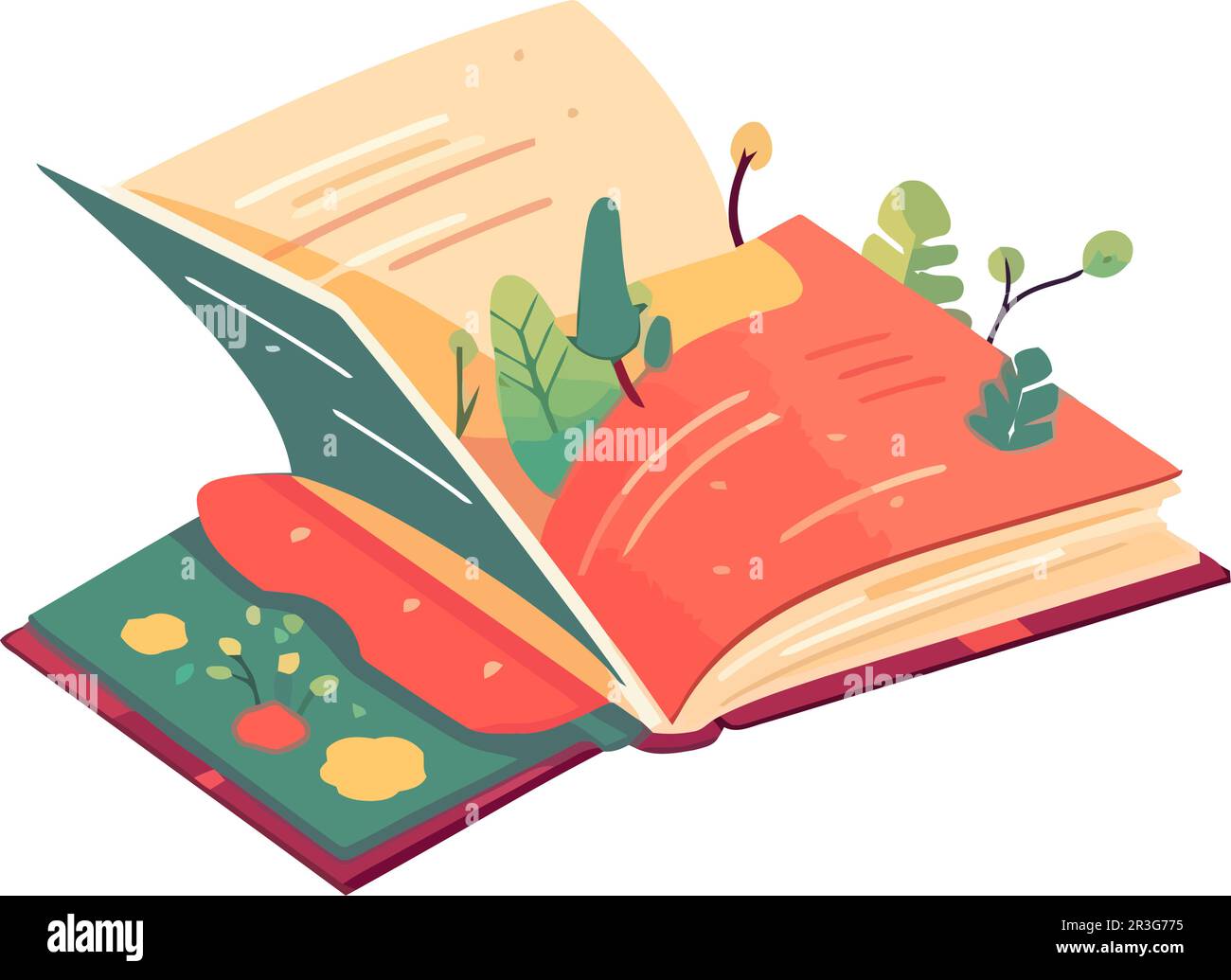 open book imagination and fantasy Stock Vector Image & Art - Alamy