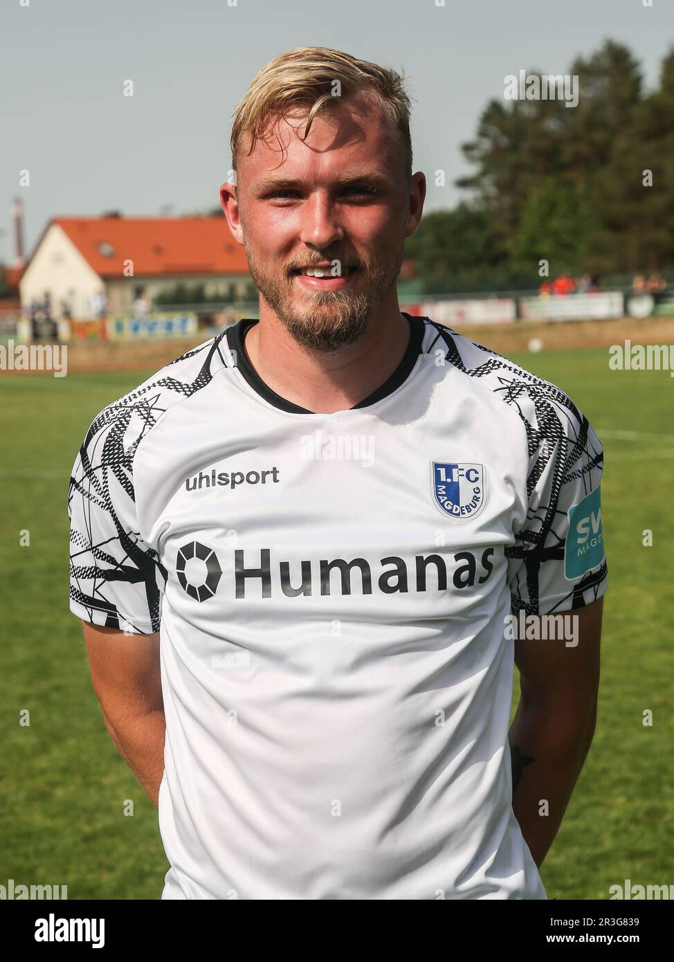 Newcomer Tim Stappmann (1.FC Magdeburg) -DFB DFL Football 2.Bundesliga ...