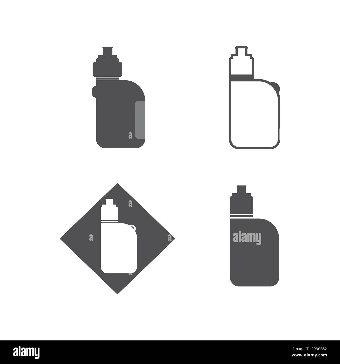 vape and vapor logo icon smoke vector and set design for vapers vaping ...