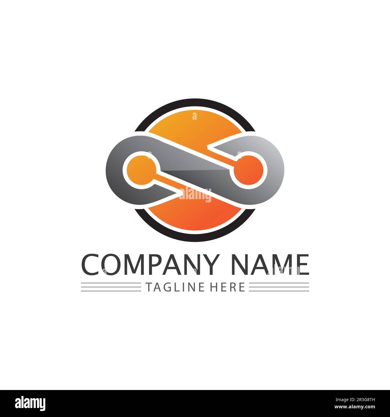 Infinity Design Vector icon illustration Logo template design Stock ...