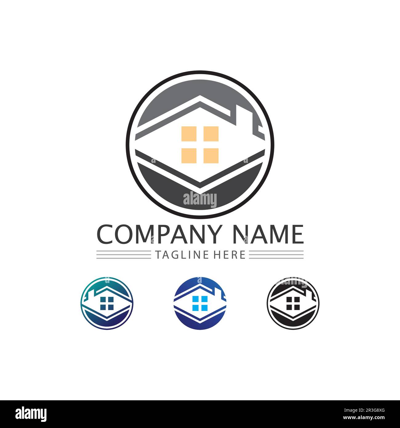 Building home logo, house logo, architecture, icon, residence and city ...