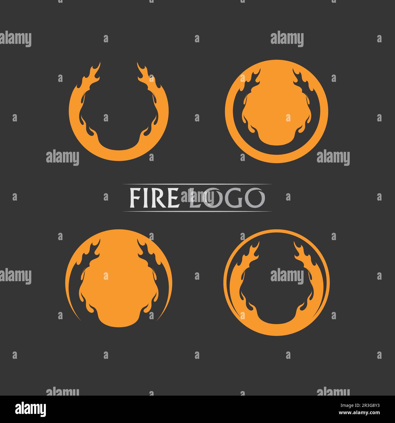 Cartoon vector drawing devil flames hi-res stock photography and images ...