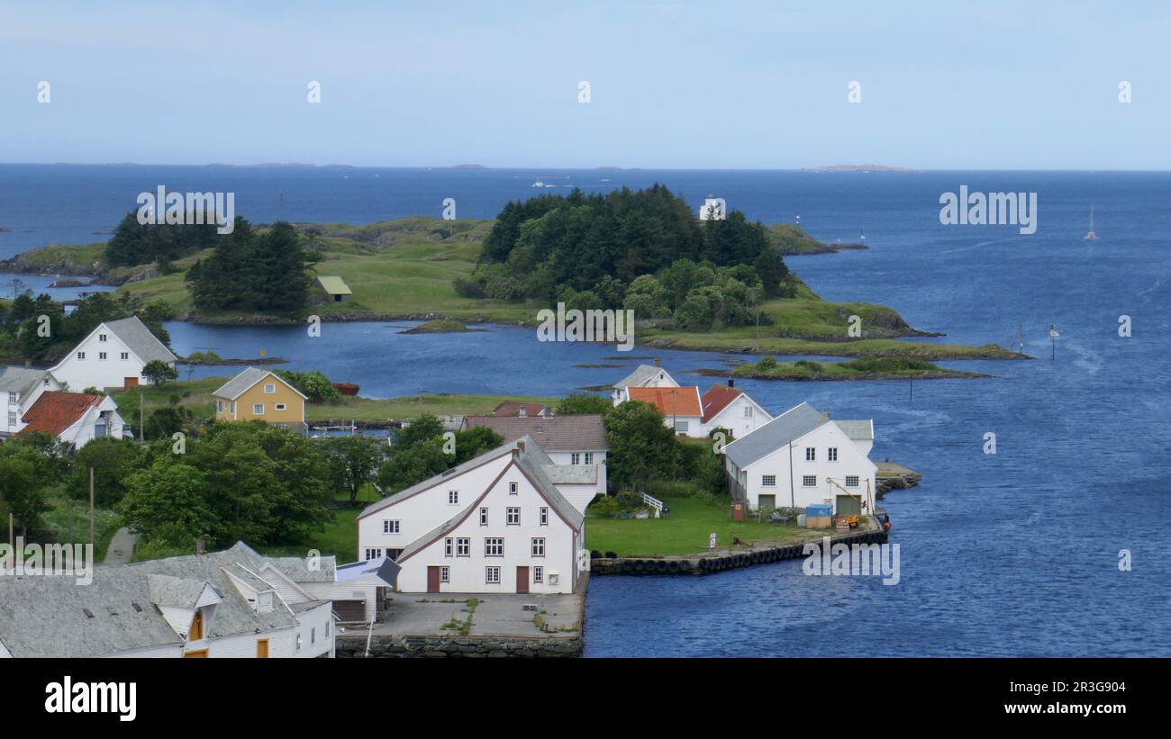 Landscape in front of Haugesund, Norway Stock Photo - Alamy