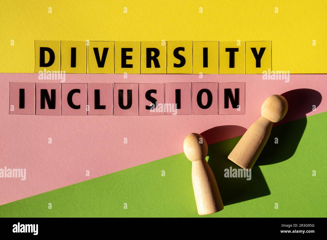 Message DIVERSITY inclusion. Motivational Words Quotes Concept ...