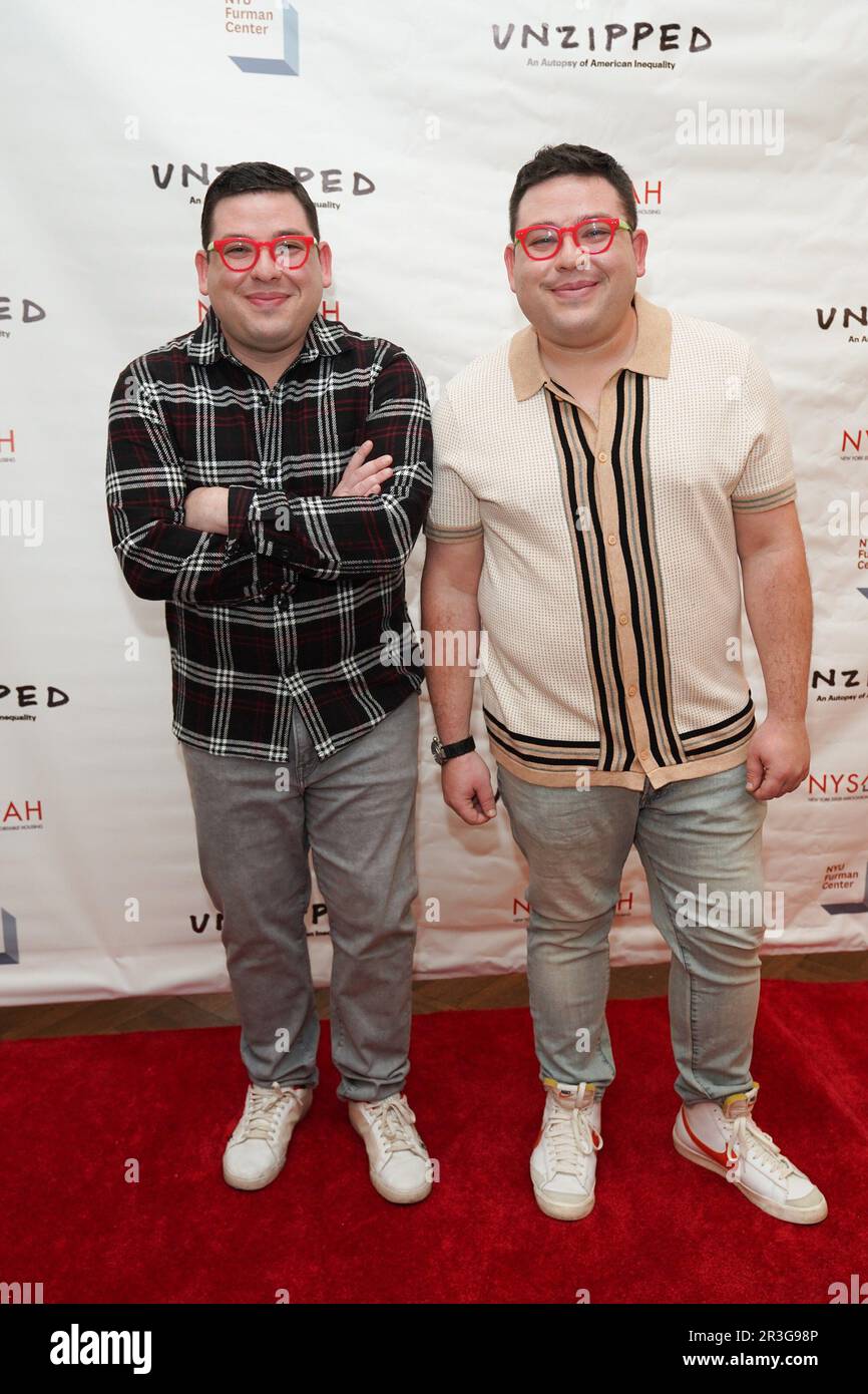 New York, NY, USA. 23rd May, 2023. Ezra Potash, Adeev Potash, The ...