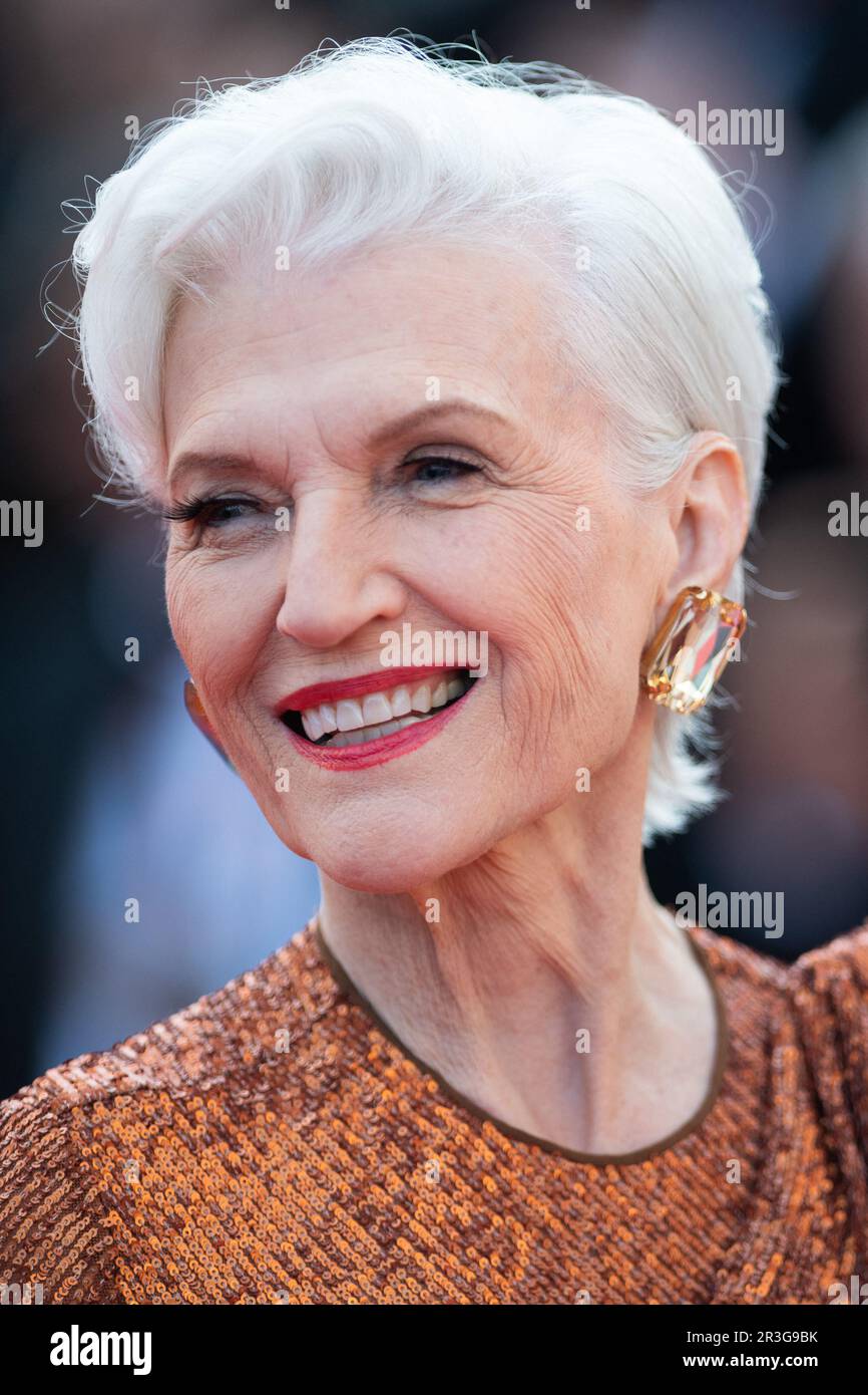 Cannes, France. 23rd May, 2023. Maye Musk attending the Asteroid City ...