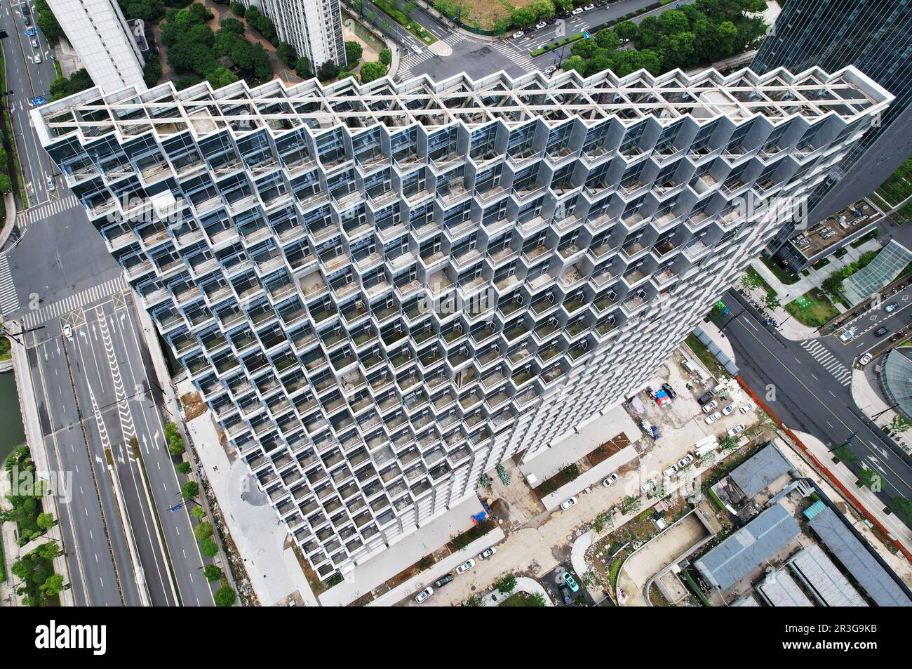 HANGZHOU, CHINA - MAY 24, 2023 - A Hangzhou Light Prism Architecture ...
