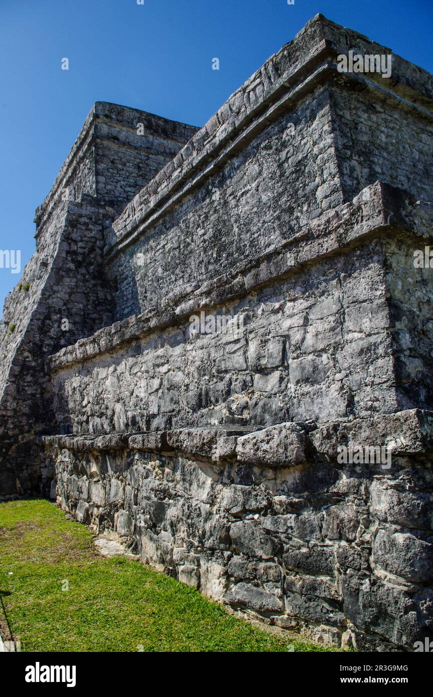 The Preserved Ruins of Tulum is on the Caribbean coastline of Mexico's ...