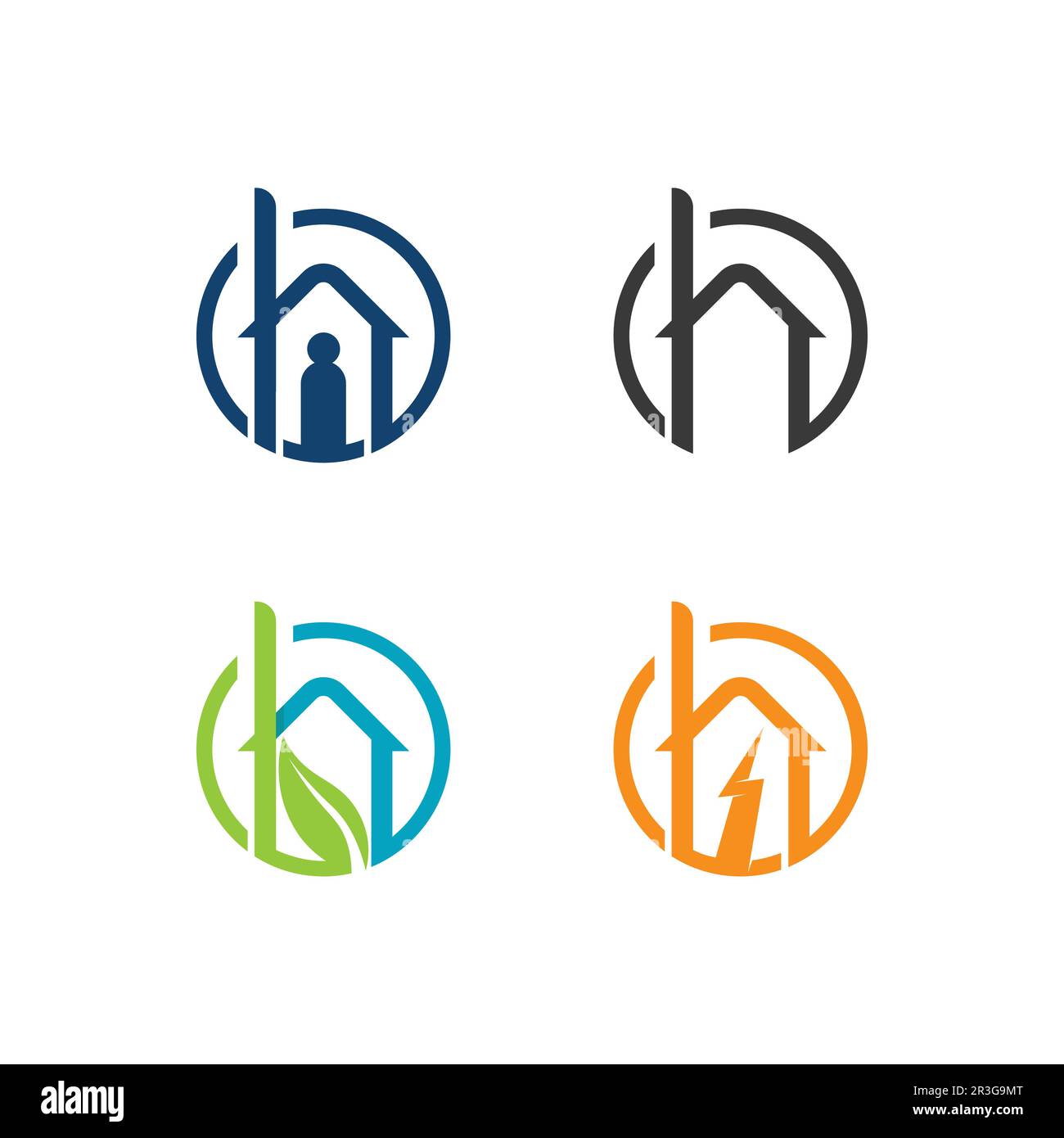 Building home logo, house logo, architecture, icon, residence and city ...