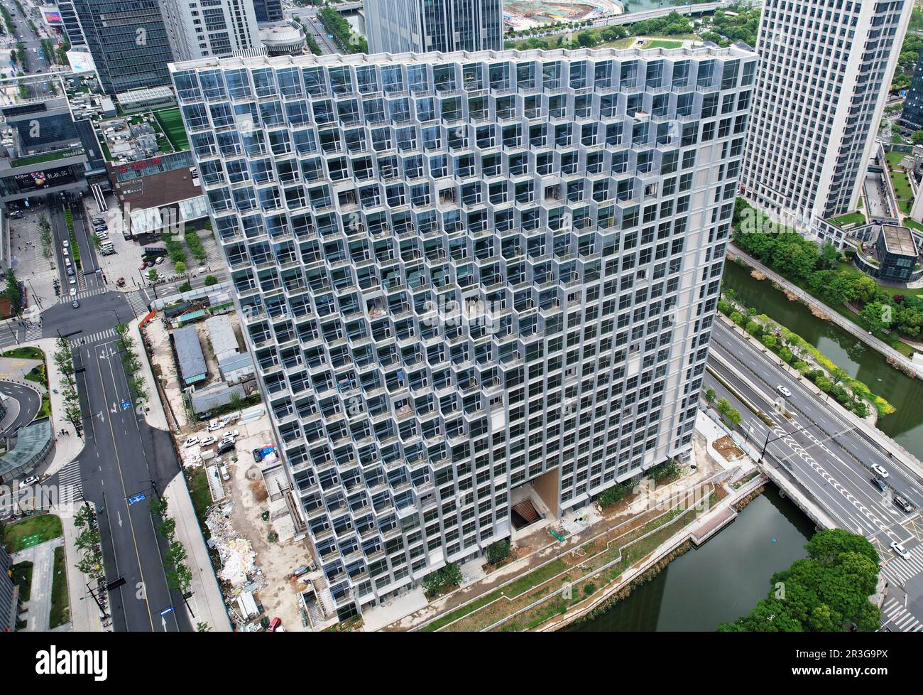 HANGZHOU, CHINA - MAY 24, 2023 - A Hangzhou Light Prism Architecture ...