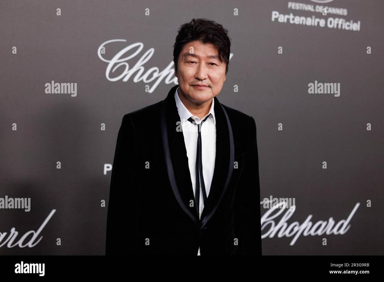 Cannes, France. 23rd May, 2023. Song Kang-ho attending the "Chopard Art ...