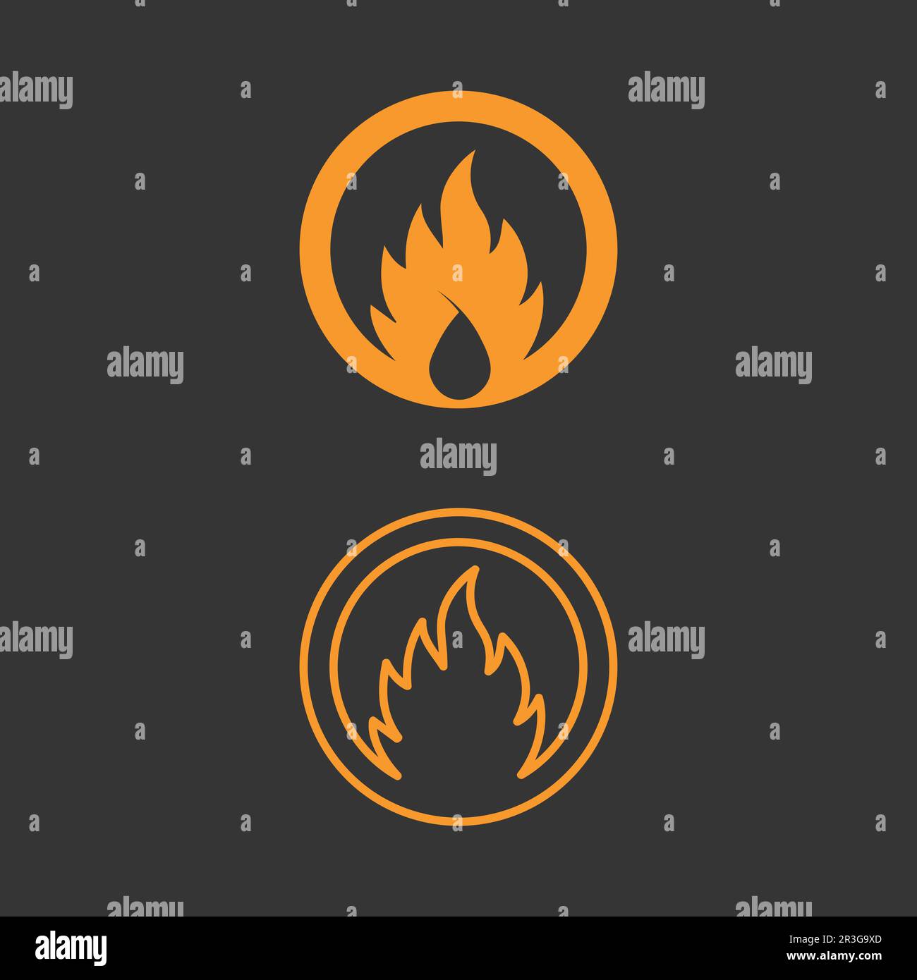 Fire flame vector illustration design template power, hot, icon, logo ...