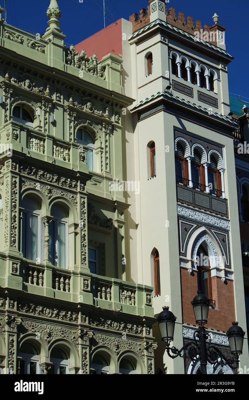 Architecture in Seville, Andalusia Stock Photo - Alamy