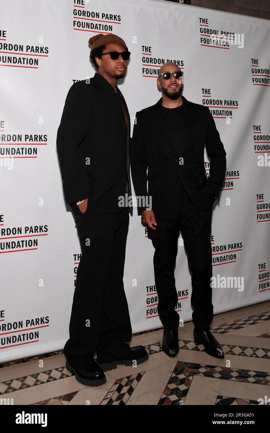 New York, USA. 23rd May, 2023. Prince Nasir Dean and Swizz Beatz ...