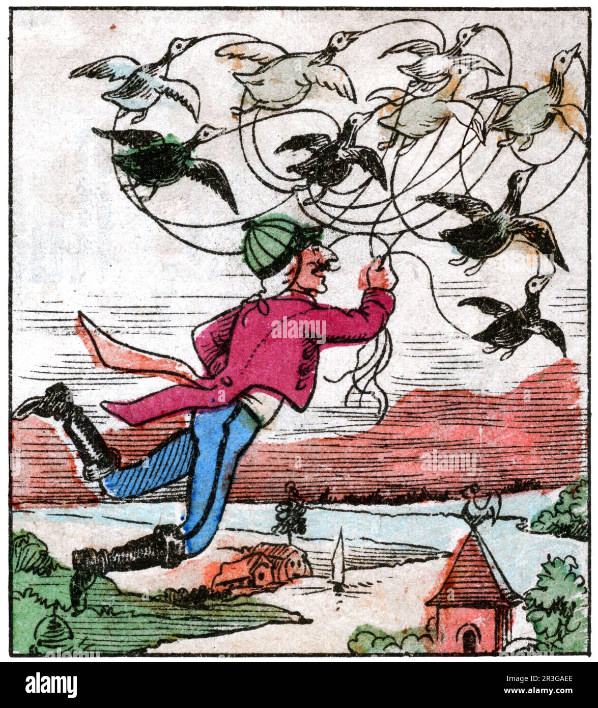 Baron Crac, illustration Stock Photo - Alamy