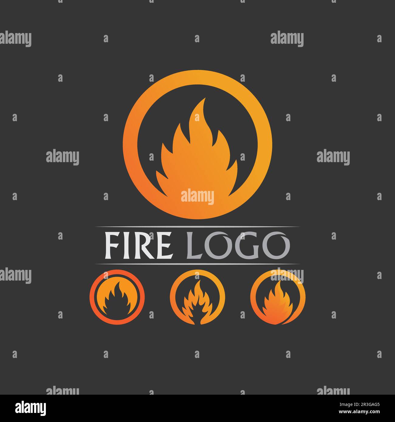 Fire flame vector illustration design template power, hot, icon, logo ...