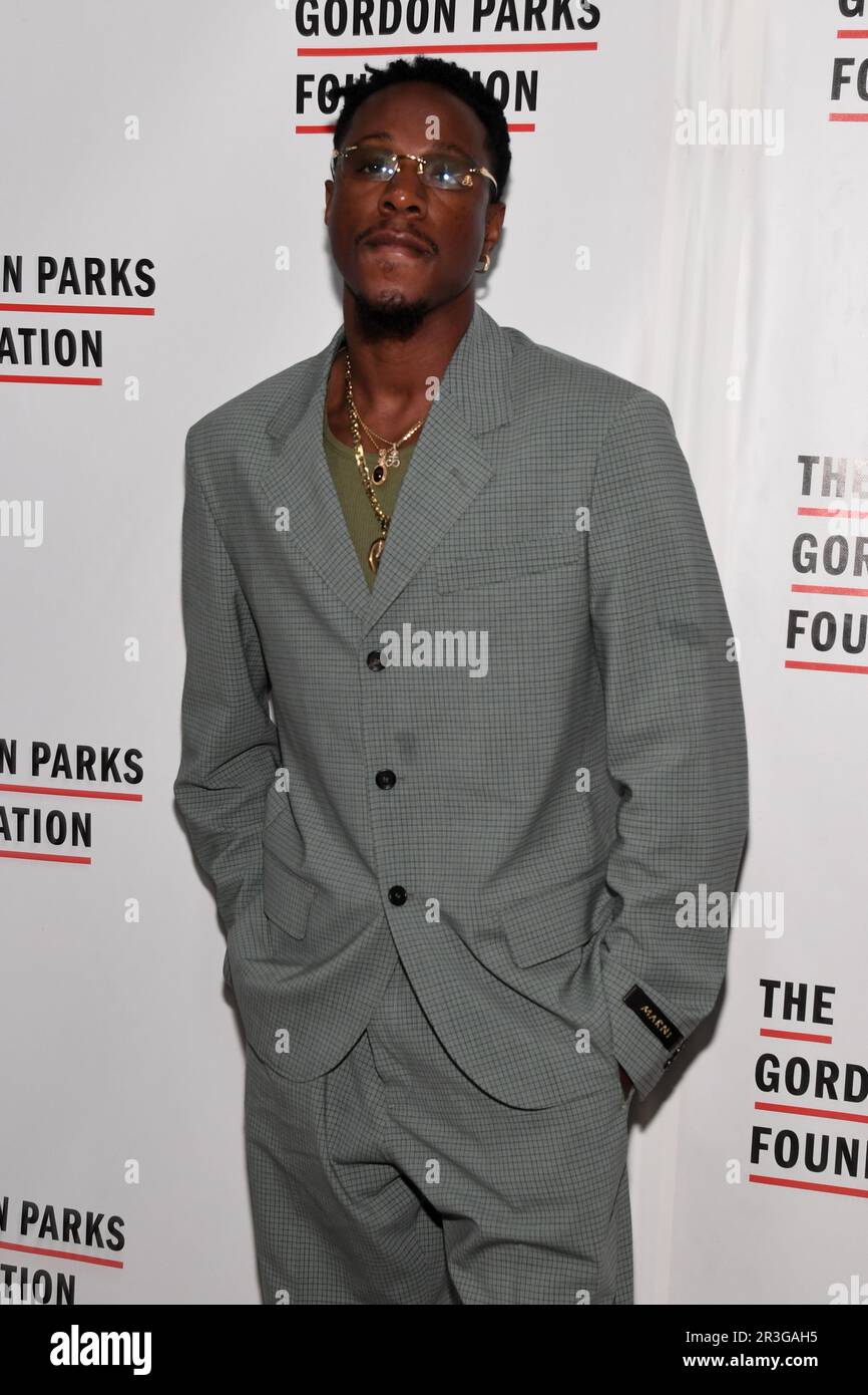 New York, USA. 23rd May, 2023. Joey Badass walking the red carpet at ...