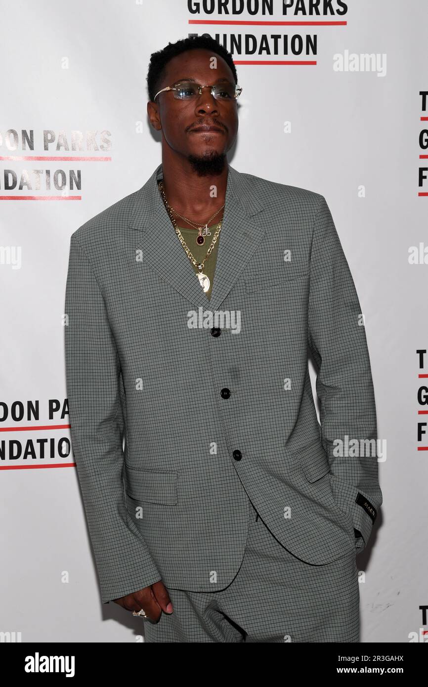 New York, USA. 23rd May, 2023. Joey Badass walking the red carpet at ...