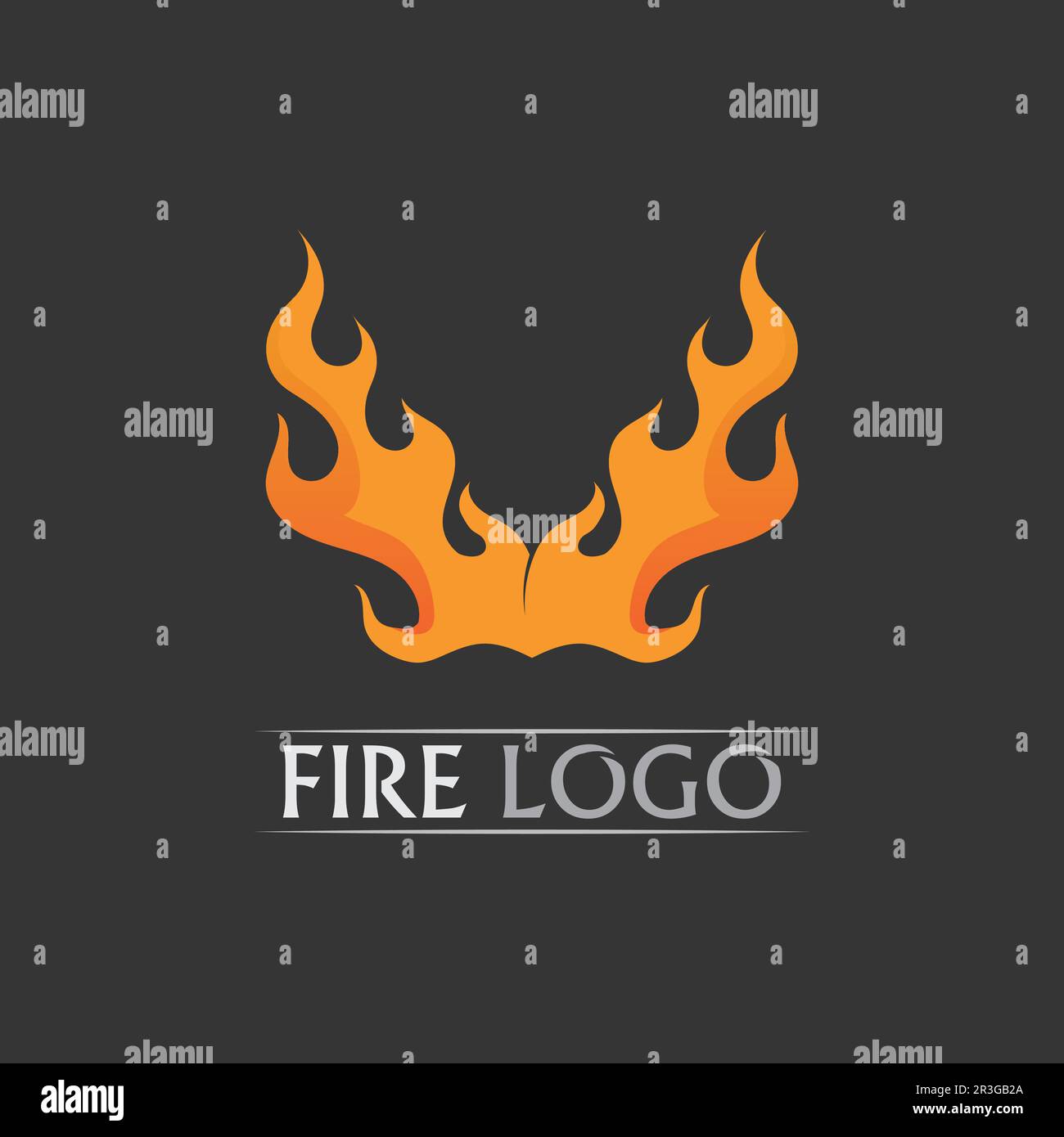 Fire flame vector illustration design template power, hot, icon, logo ...