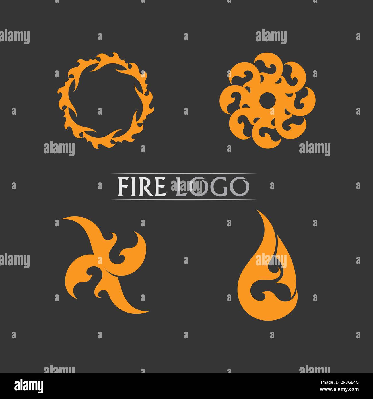 Fire flame vector illustration design template power, hot, icon, logo ...