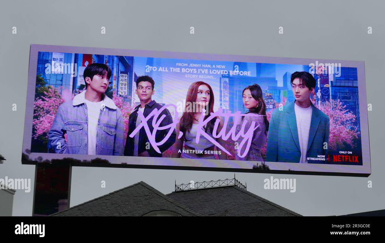 Los Angeles, California, USA 23rd May 2023 XO, Kitty Billboard on ...