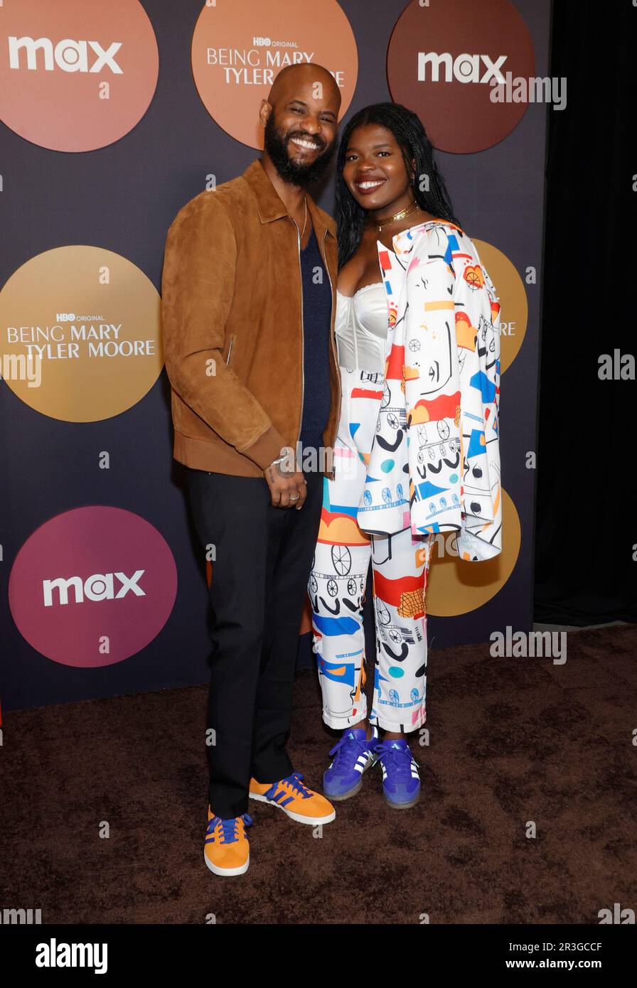 Los Angeles, Ca. 23rd May, 2023. Andrew C. Coles and Fimi Fafowora at ...