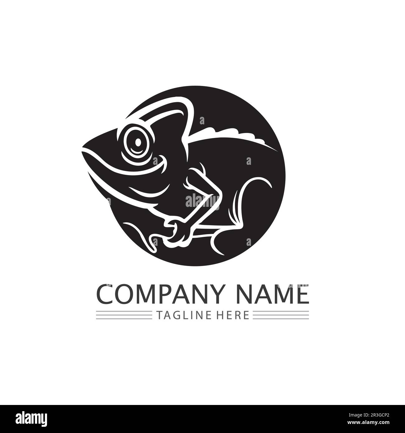 lizard and animal vector salamander gecko crocodile and reptiles design ...