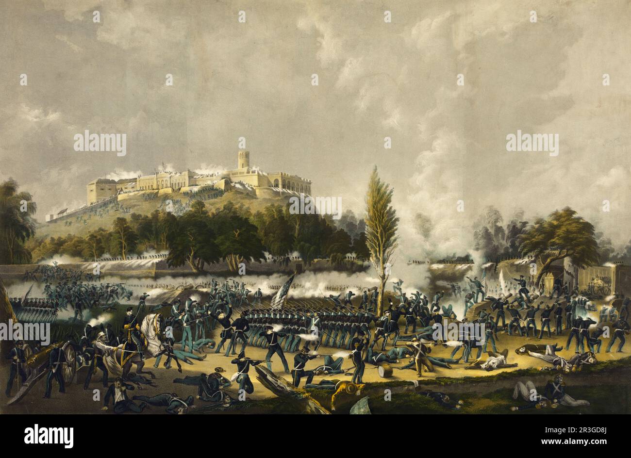 September 13, 1847 - The Battle of Chapultepec during the Mexican ...