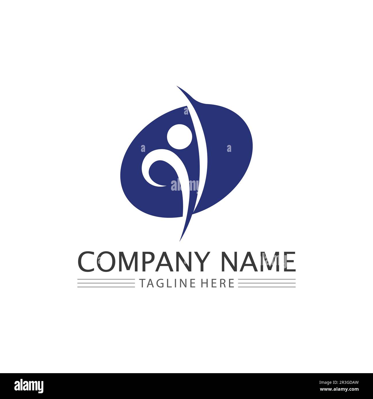 Human and people logo design Community care icon and vector group Stock ...