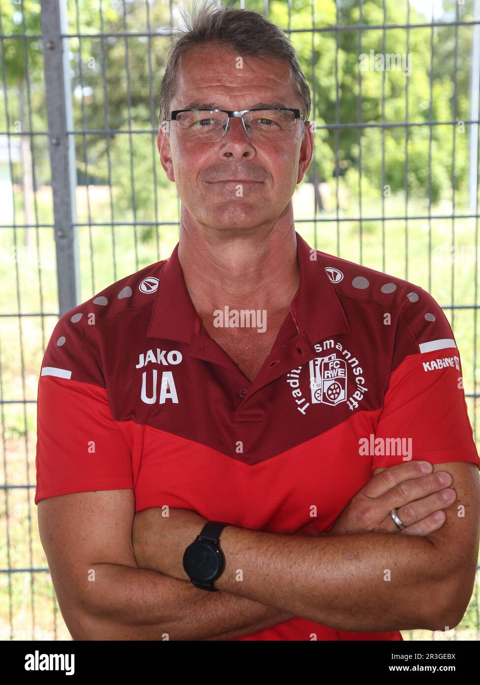 Uwe Abel FC Rot-WeiÃŸ Erfurt in football celebrity match 03.07.2022 ...