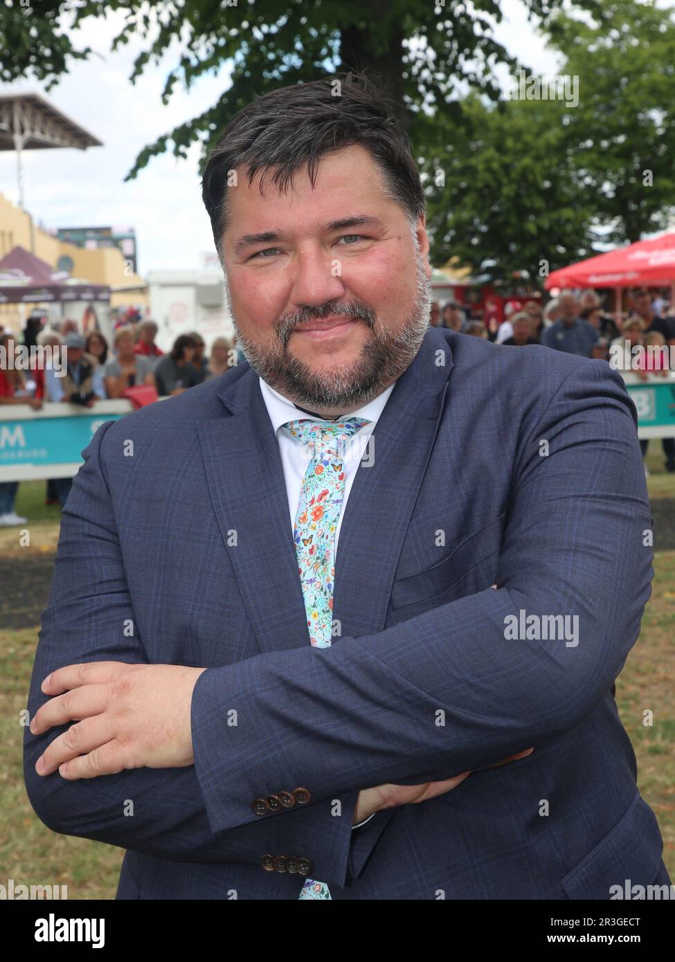 Daniel KrÃ¼ger Association Managing Director German Gallop at Magdeburg ...