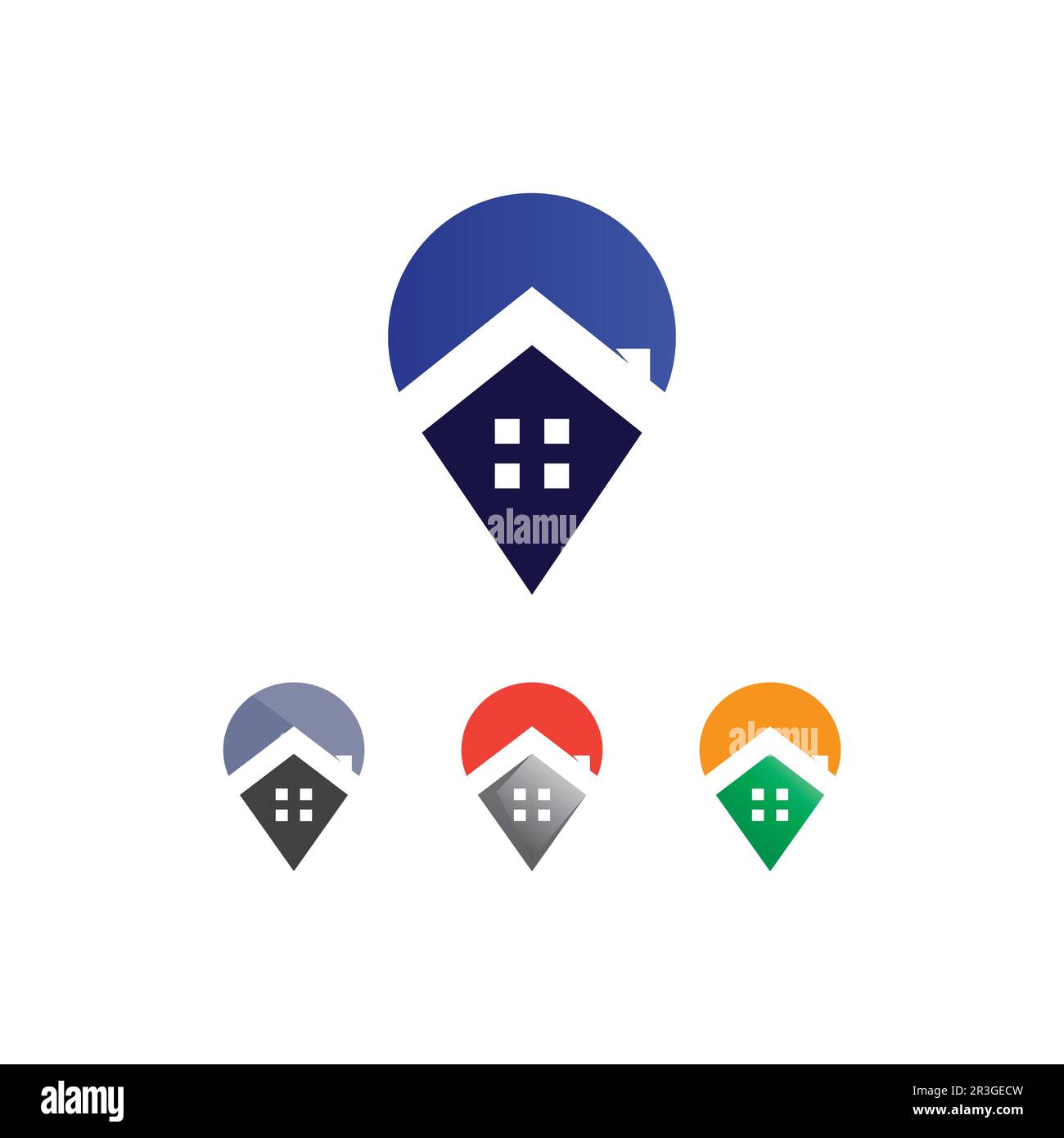 Building home logo, house logo, architecture, icon, residence and city ...