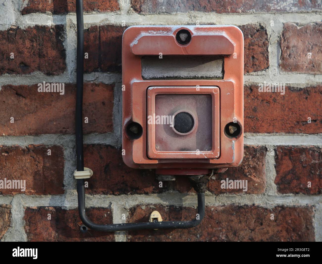 Old fire alarm Stock Photo - Alamy