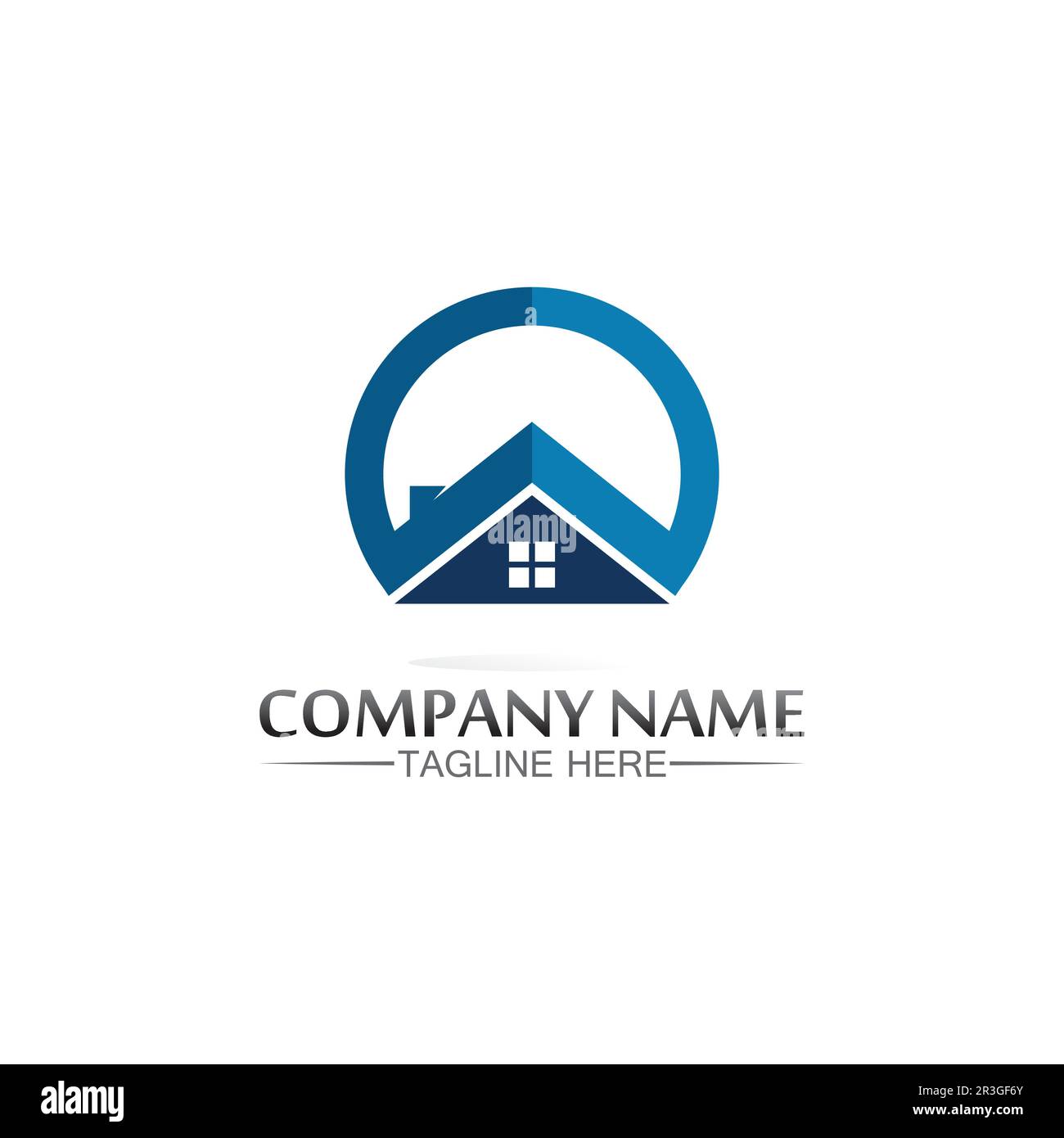 Building home logo, house logo, architecture, icon, residence and city ...