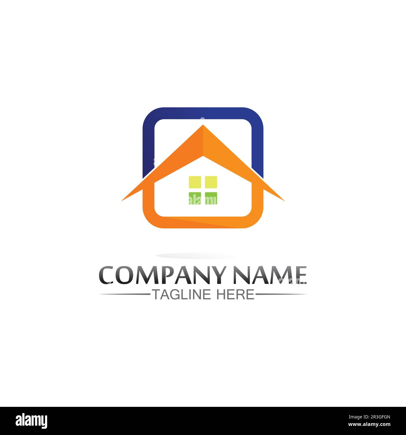 Building home logo, house logo, architecture, icon, residence and city ...