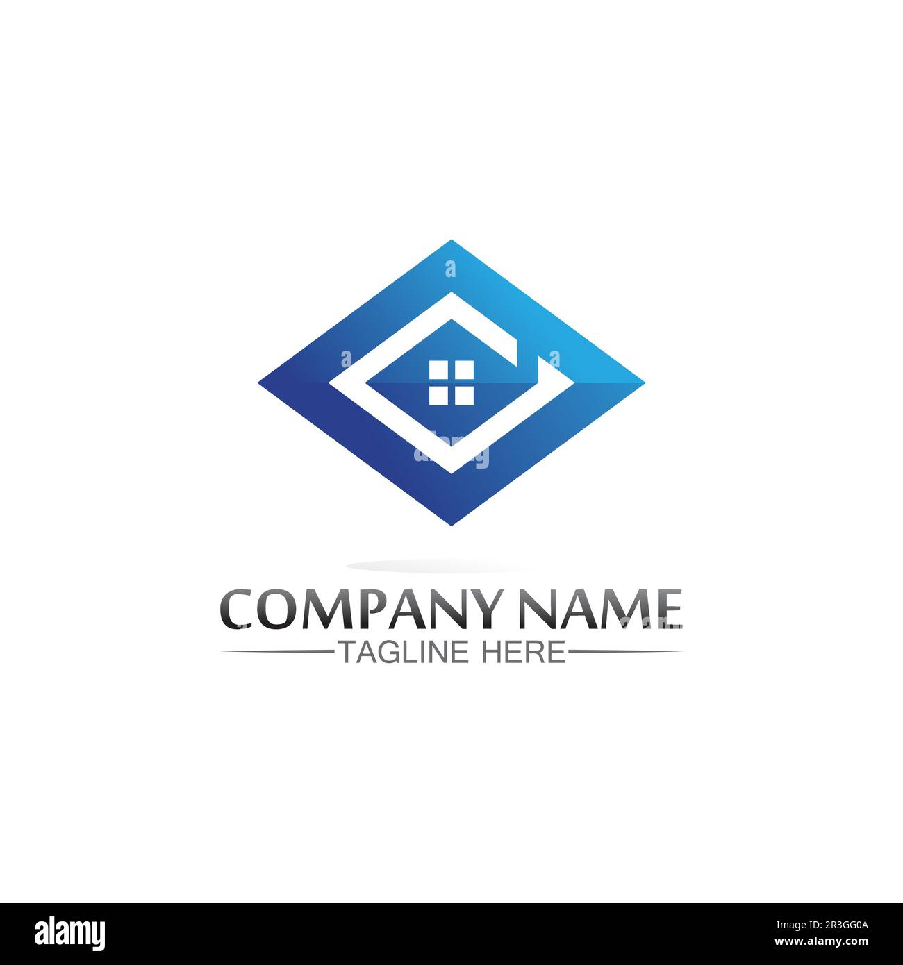 Building home logo, house logo, architecture, icon, residence and city ...