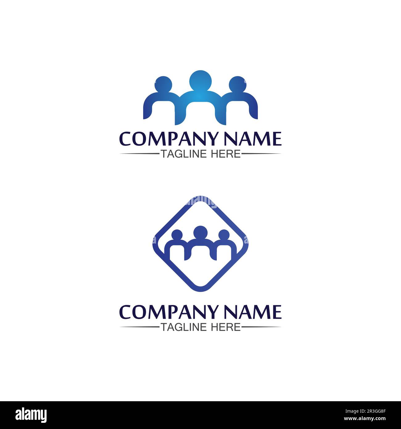 Community team group health team friends love family logo Stock Vector ...