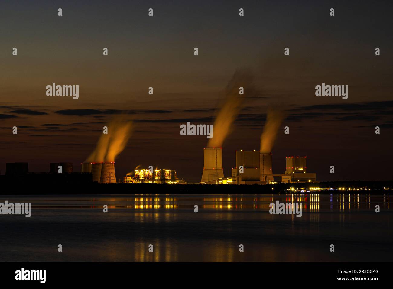 Boxberg lignite-fired power plant in Lusatia Stock Photo - Alamy