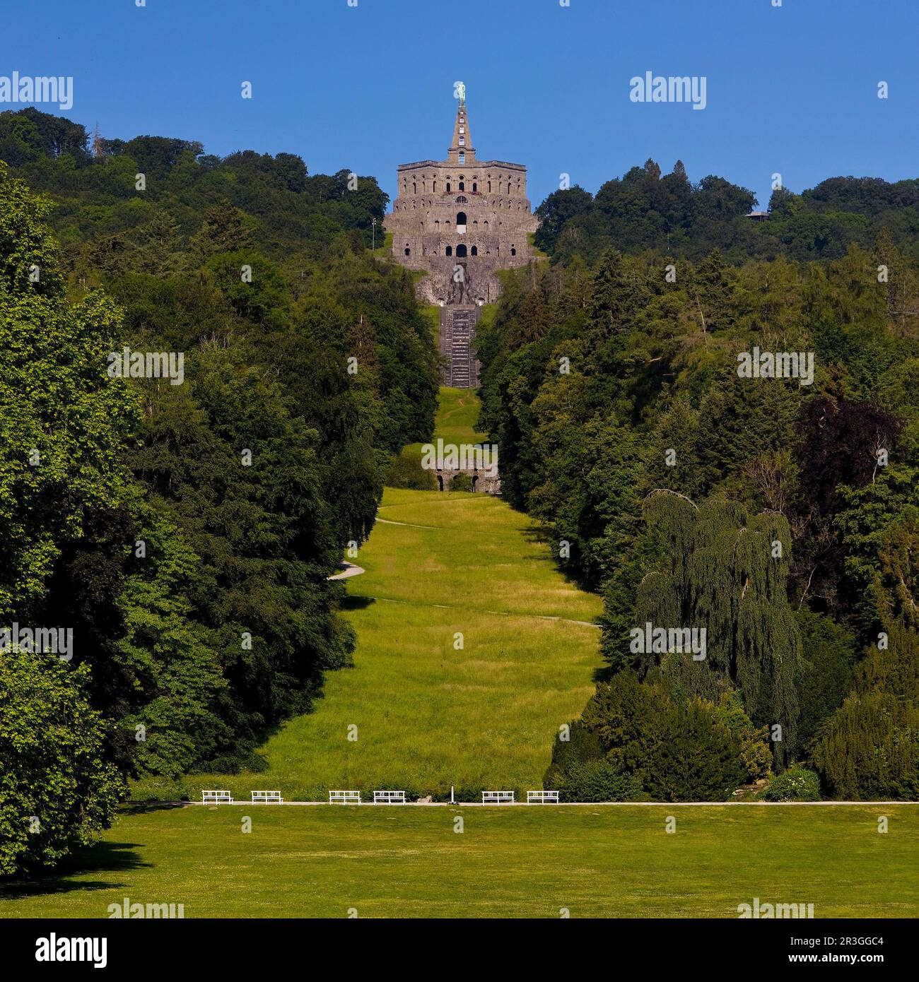Bergpark Wilhelmshoehe with the Hercules Building, UNESCO World ...