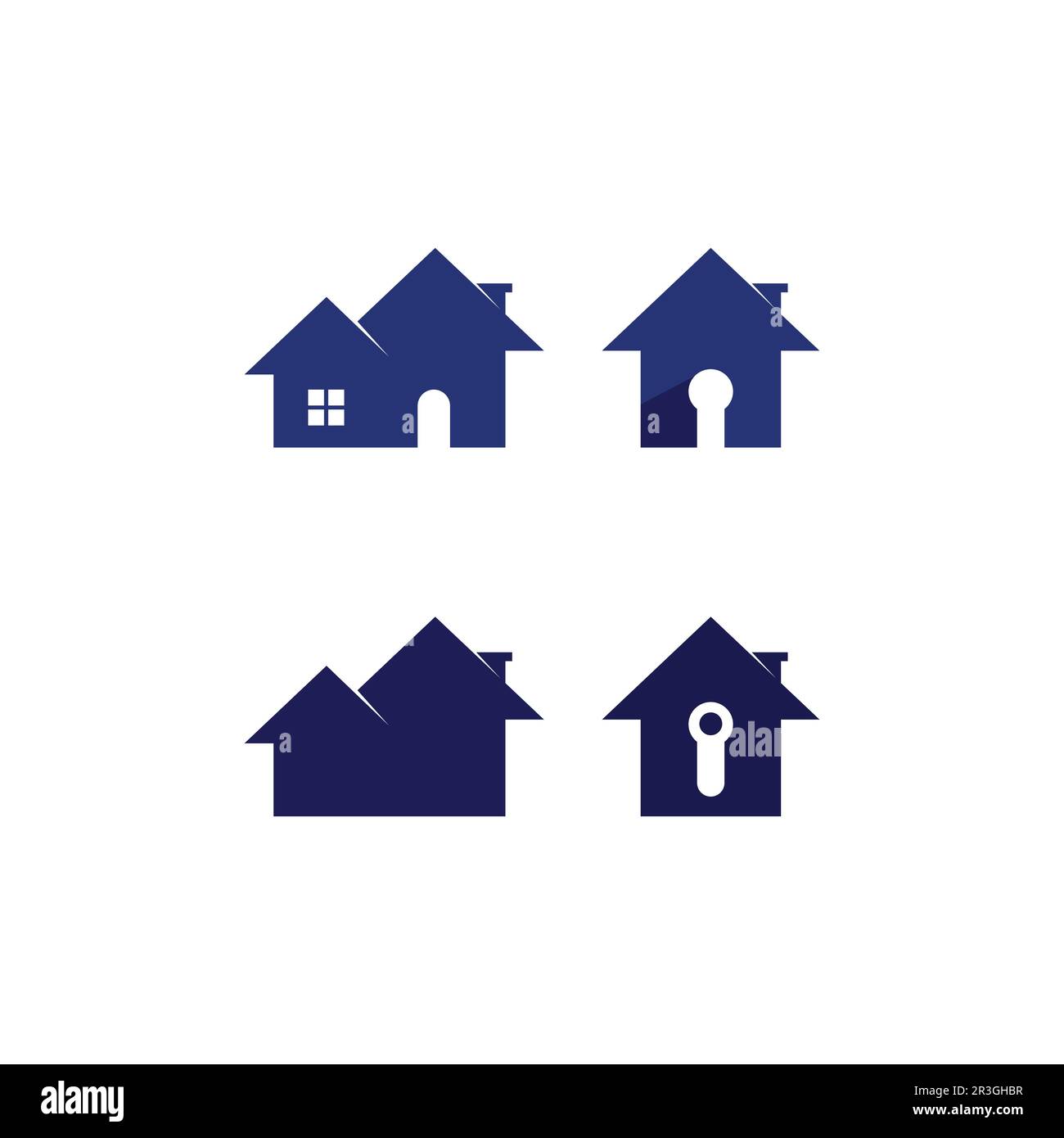 home house hotel apartment logo Stock Vector Image & Art - Alamy