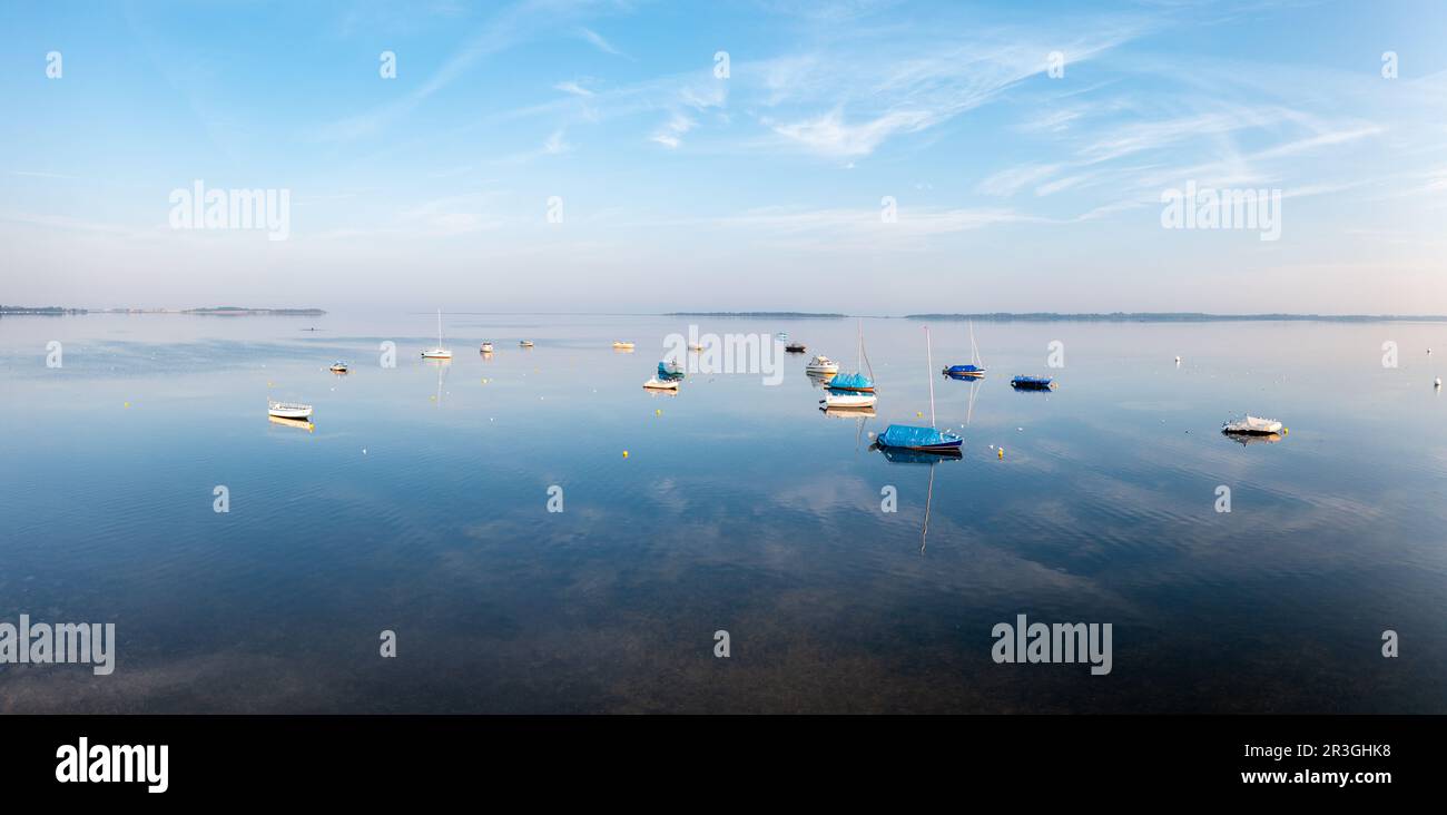 Salzhaff Pepelow Ostseecamping Stock Photo - Alamy