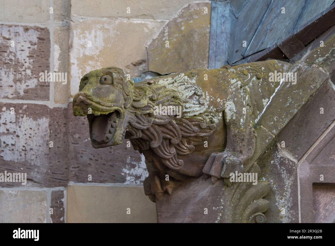 Historic chapel in murrhardt Stock Photo - Alamy