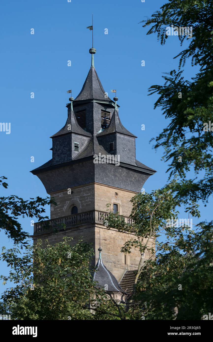 Castle in neuenstein Stock Photo - Alamy